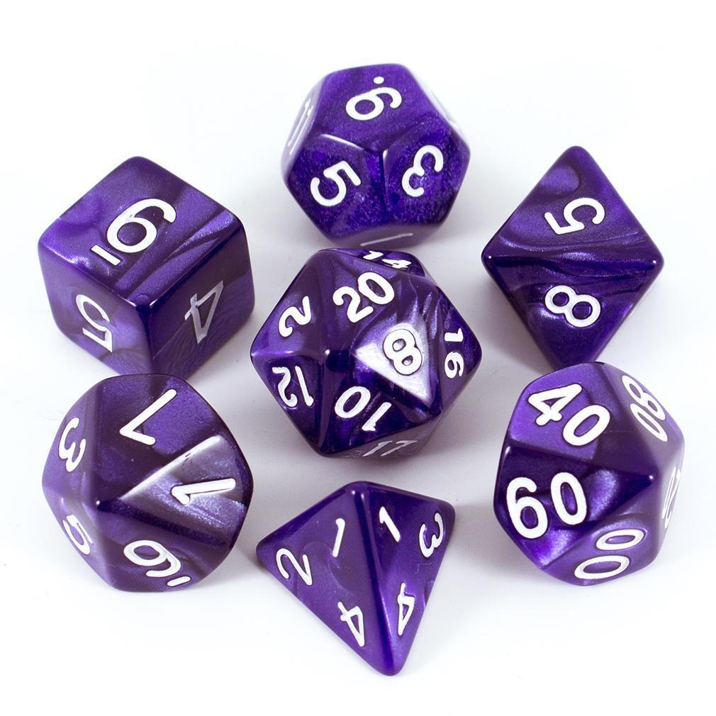 Paladin Pearls: Single Color Pearl Dice Sets – Paladin Roleplaying