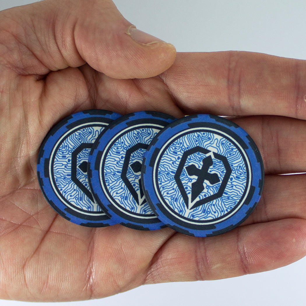 Starfarer Sci-fi Poker Chips - Roll of 25 – Paladin Roleplaying