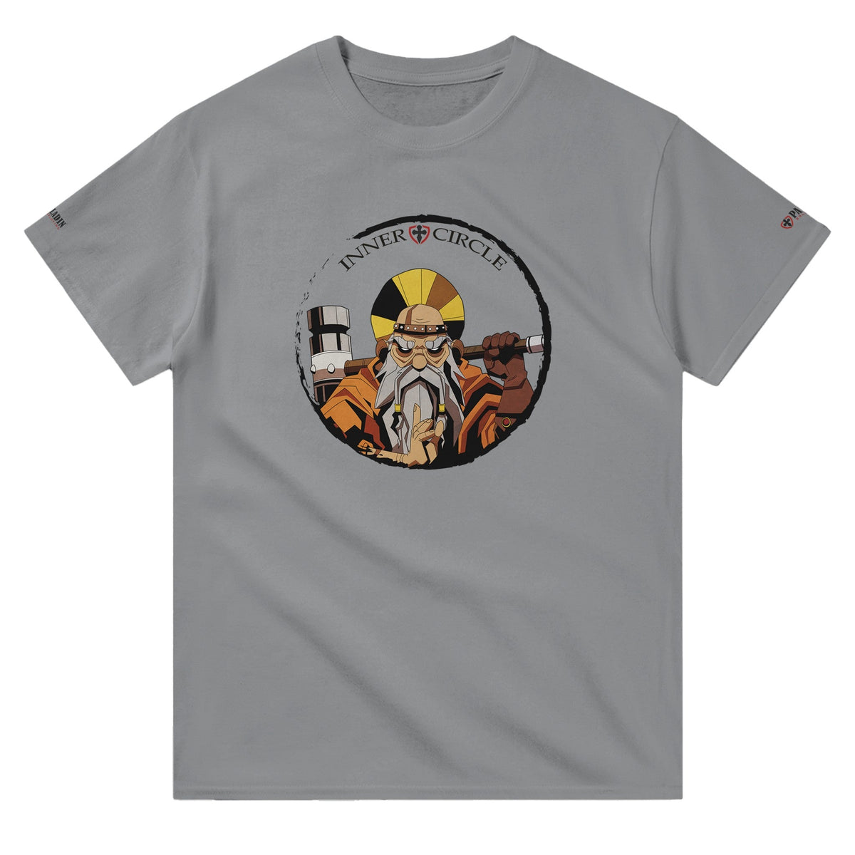 Inner Circle T-Shirt – Front Print – Light Colours – Paladin Roleplaying